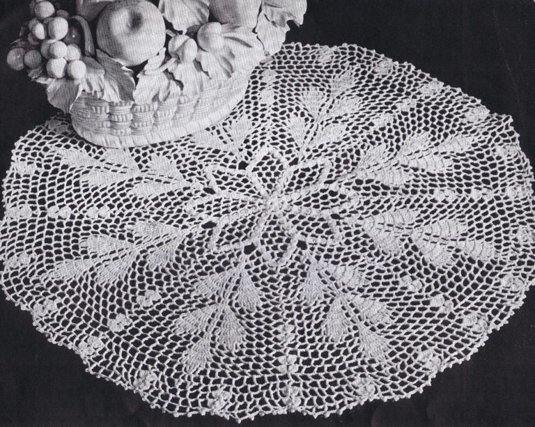 2014 Vintage Crochet Projects Free Vintage Crochet Doily Patterns ...