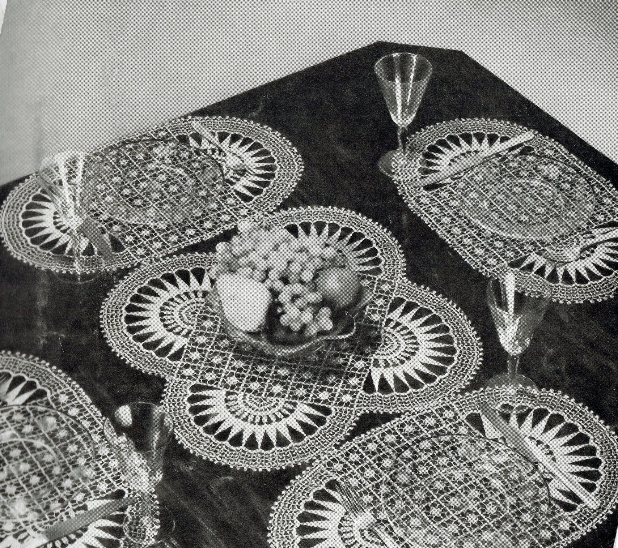 Free Vintage 1938 Crochet Motif Patterns - Vintage Patterns Dazespast Blog