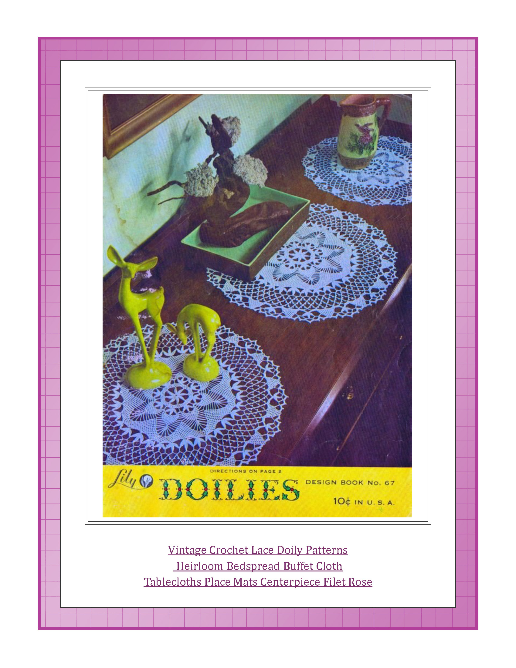 Crochet Pattern Catalog_Page_092 - Vintage Patterns Dazespast Blog